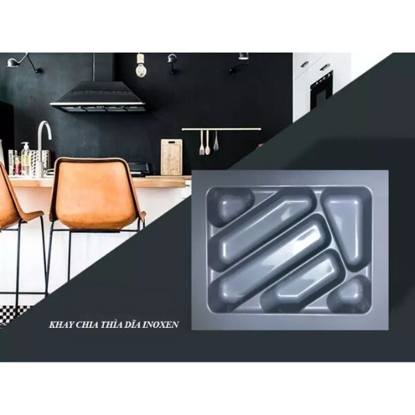Khay chia thìa dĩa PVC Inoxen KCA-45 » Bếp 365 Bình Dương®